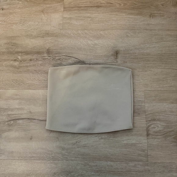 Zara | Tops | Zara Taupe Tube Top | Poshmark